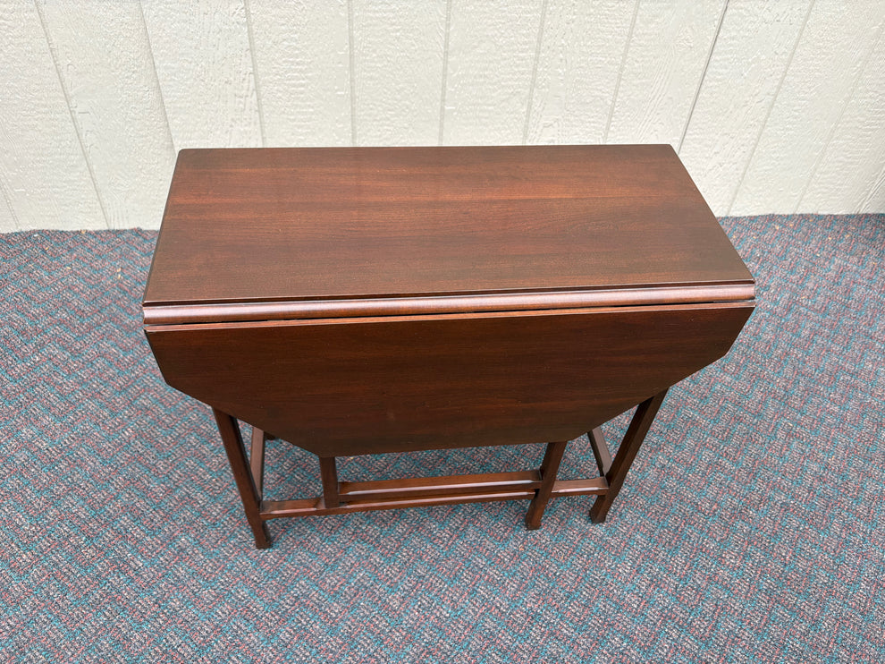 67702 Ethan Allen Drop Leaf Table, Traditional Style, Solid Wood ...